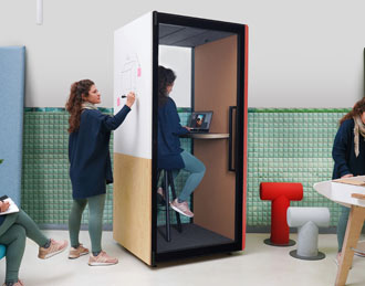 Office Phone Pods | Acoustic Phone Booths & Call boxes for the office